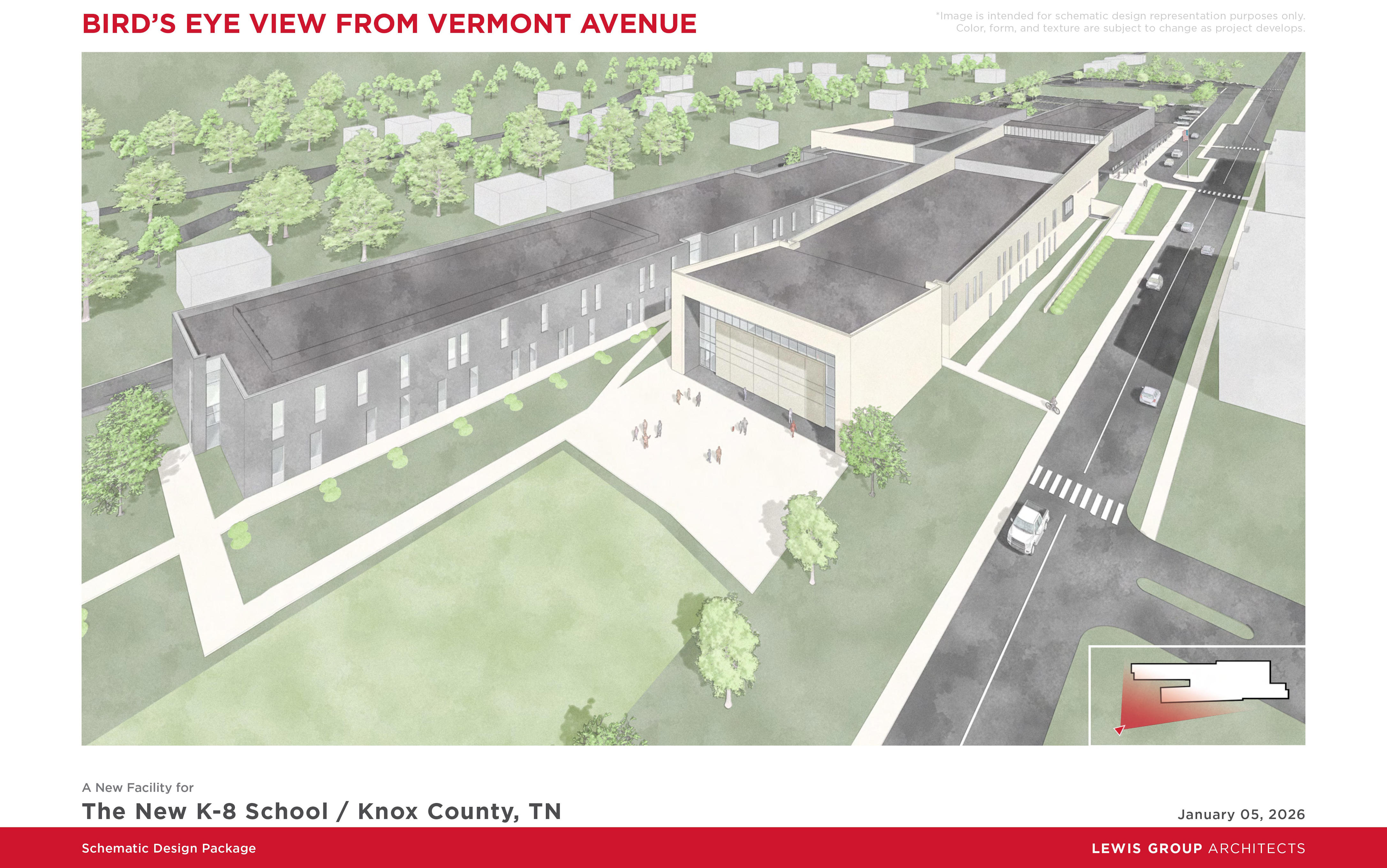 Knox County school board approves innovative K-8 school design