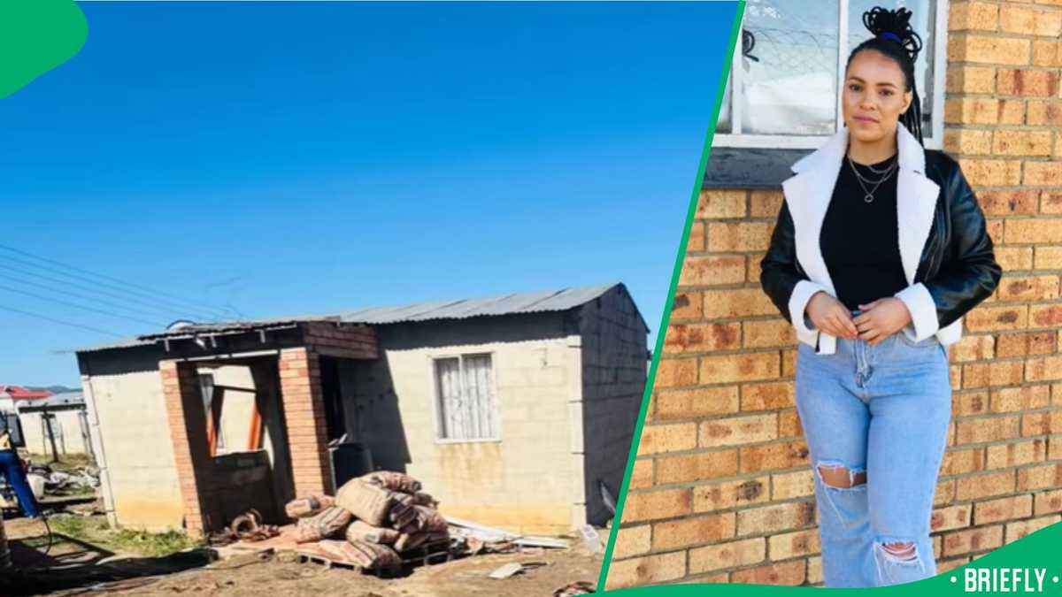 What we created: Eastern Cape teacher shows the house she bought vs the home created