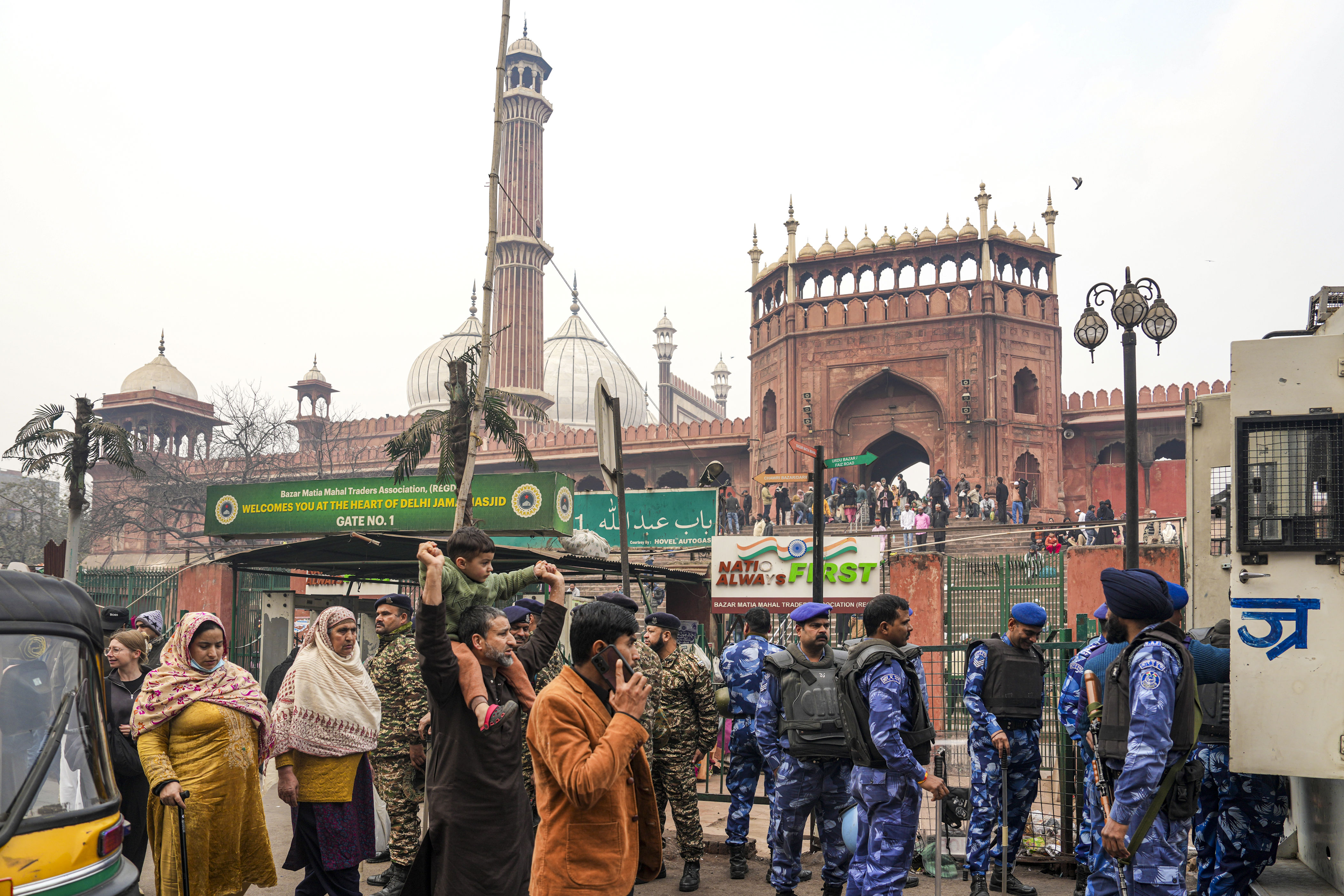 Friday prayers amid heavy security, business hit; Turkman Gate locals ...