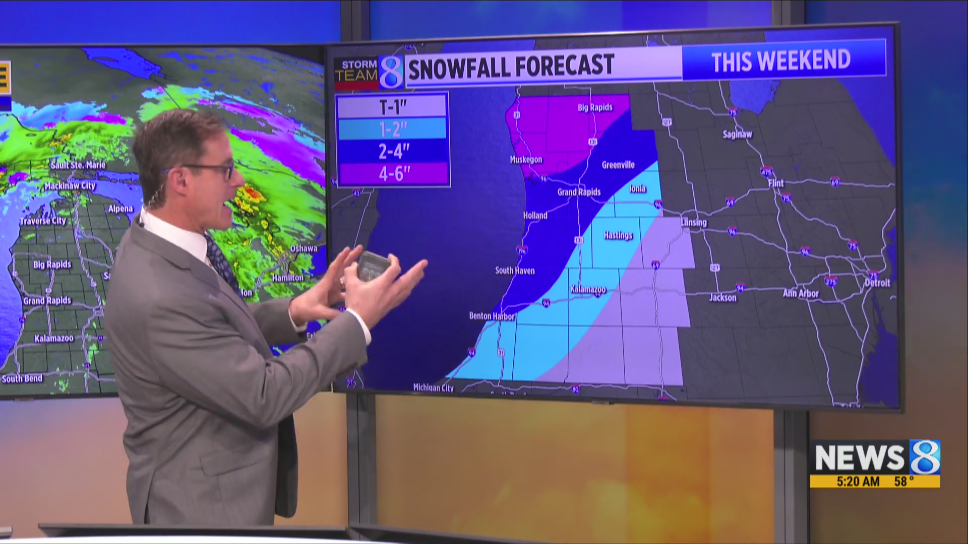 Storm Team 8 forecast, Daybreak, 010926