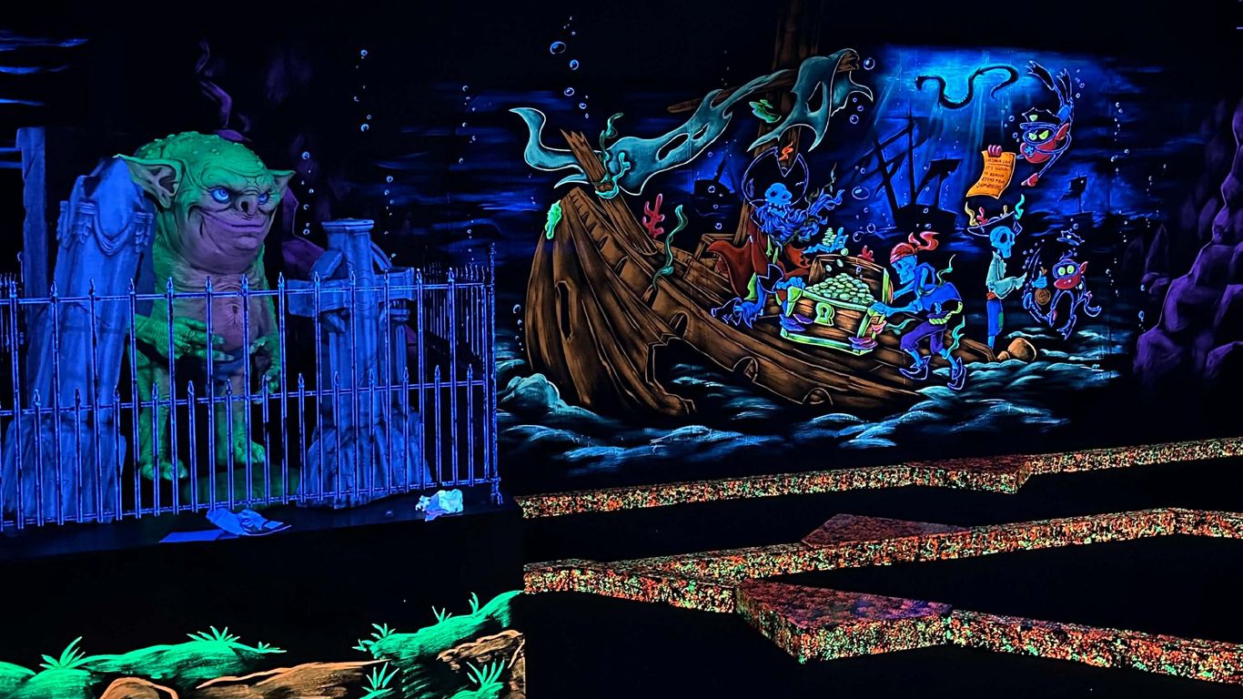 Monster Mini Golf haunts Richmond's Regency Mall