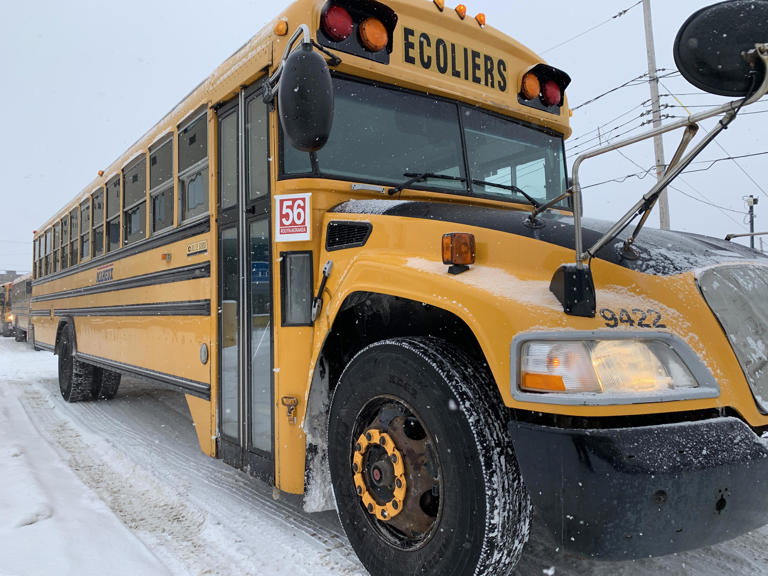 La pluie a un impact sur le transport scolaire en Abitibi-Témiscamingue
