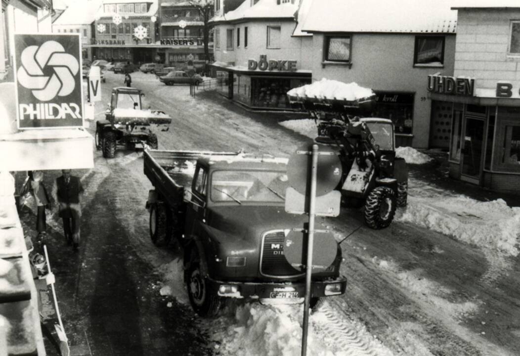 Bildergalerie: So erlebten Gifhorner den Winter 1978/79"