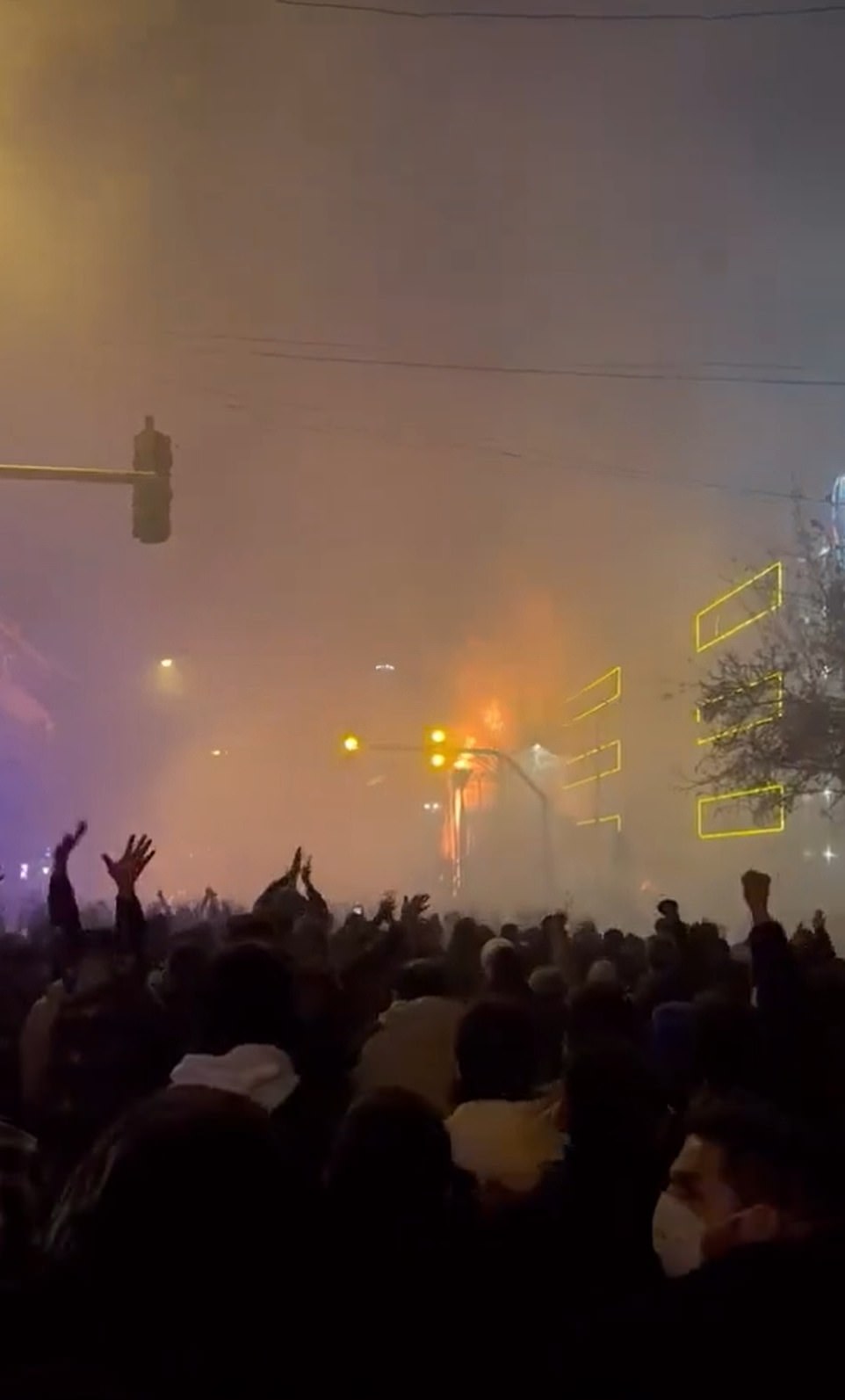 Internet blackout in Iran as anti-government unrest enters 12th night