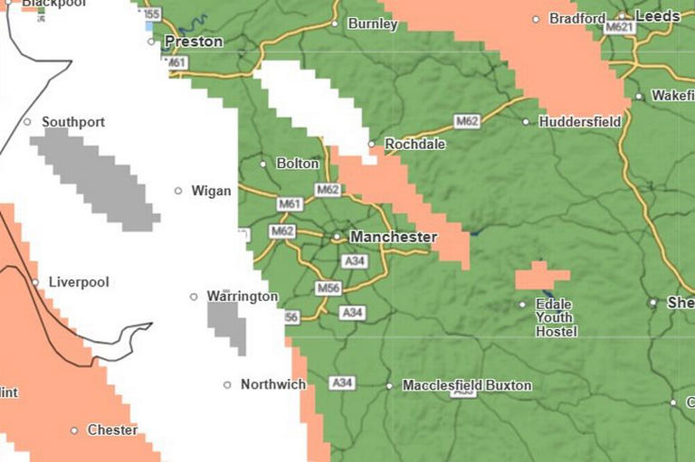 Met Office maps show when snow could return to Greater Manchester