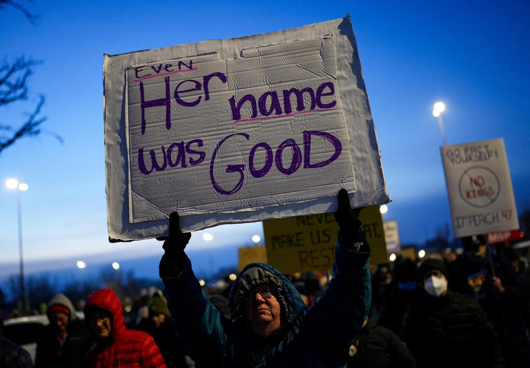 Renee Nicole Good’s award-winning poem ended on a poignant note