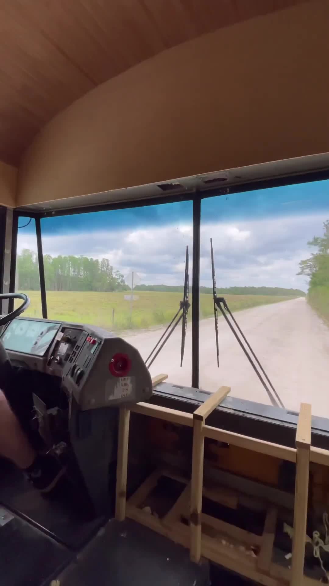 skoolie conversion 🚌 (to see the second half of the video, go to our IG ...