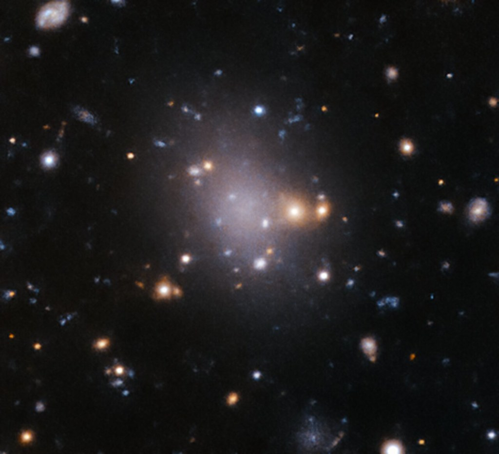 Hubble’s “failed galaxy” turns darkness into a measurable target