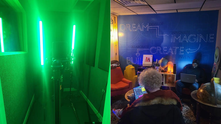 Inside the studio: How Eagles fans build playoff hype