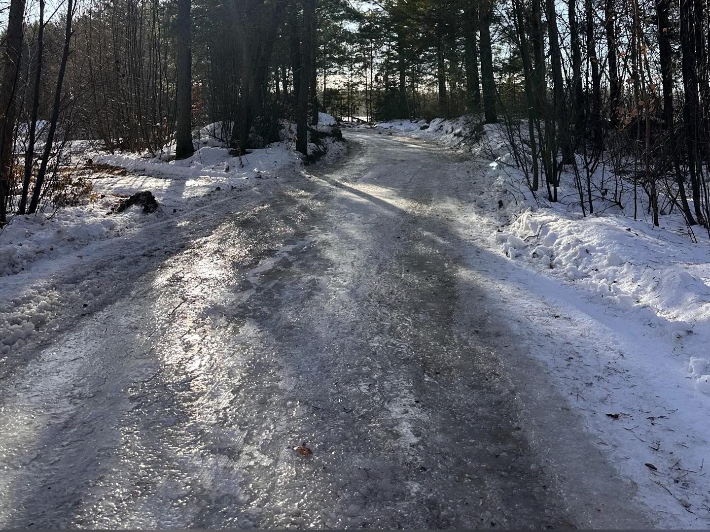 Des visiteurs déchantent après avoir patiné au Domaine enchanteur