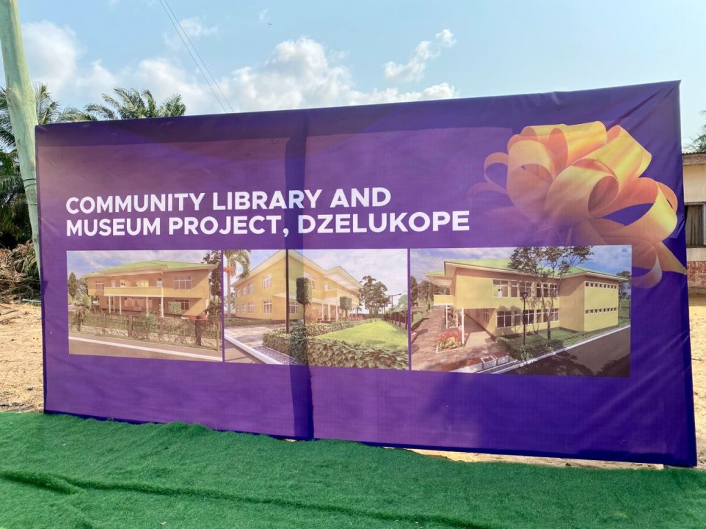 Stakeholders cut sod for ultra-modern community library, museum project