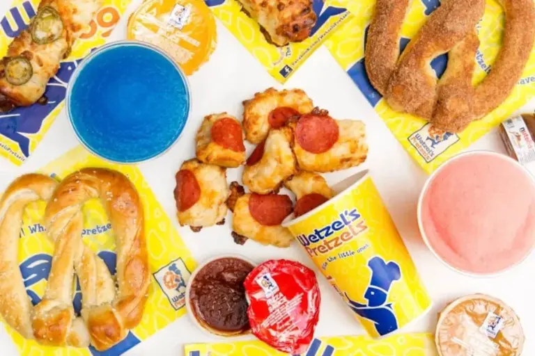 Wetzel’s Pretzels menu prices with calories [updated 2026]