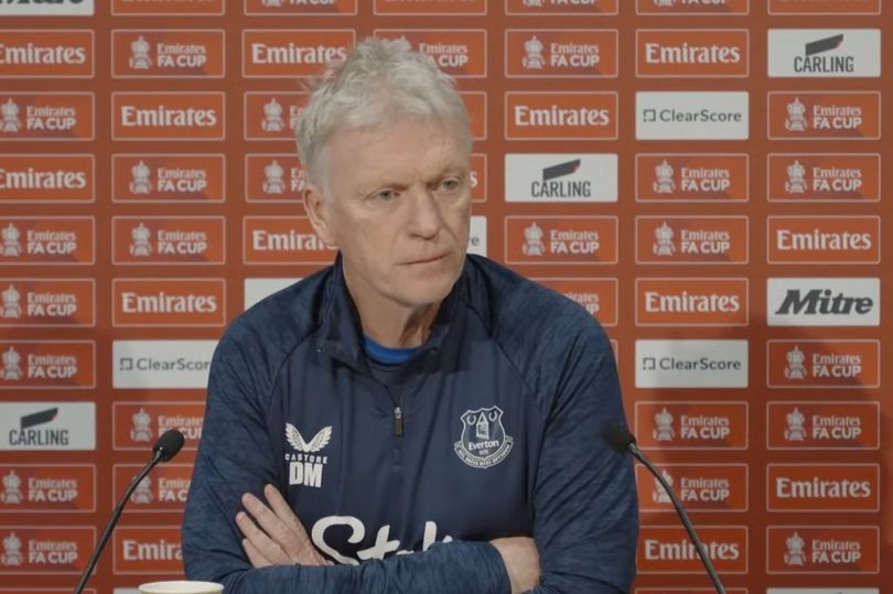 Every word a furious David Moyes said after Everton see Michael Keane ...