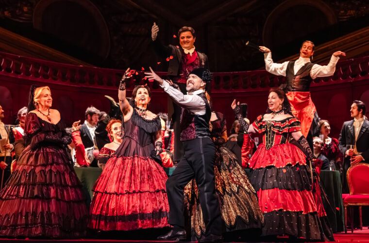 La traviata at the Royal Opera House