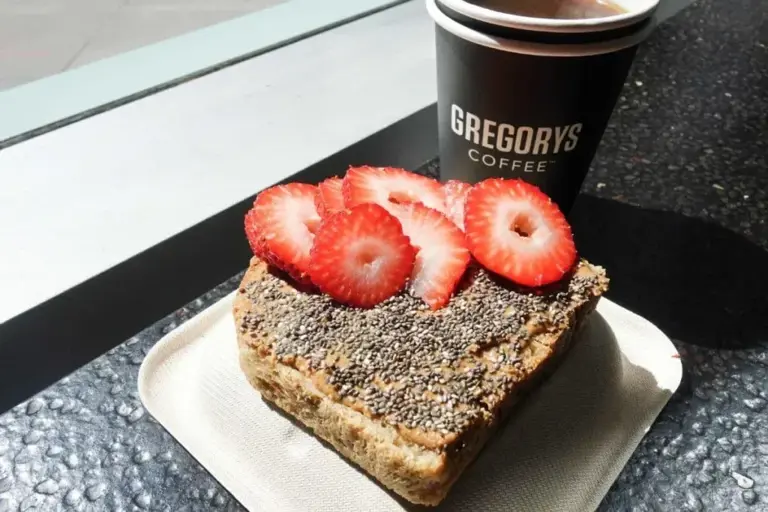 Gregorys Coffee menu prices with calories [updated 2026]