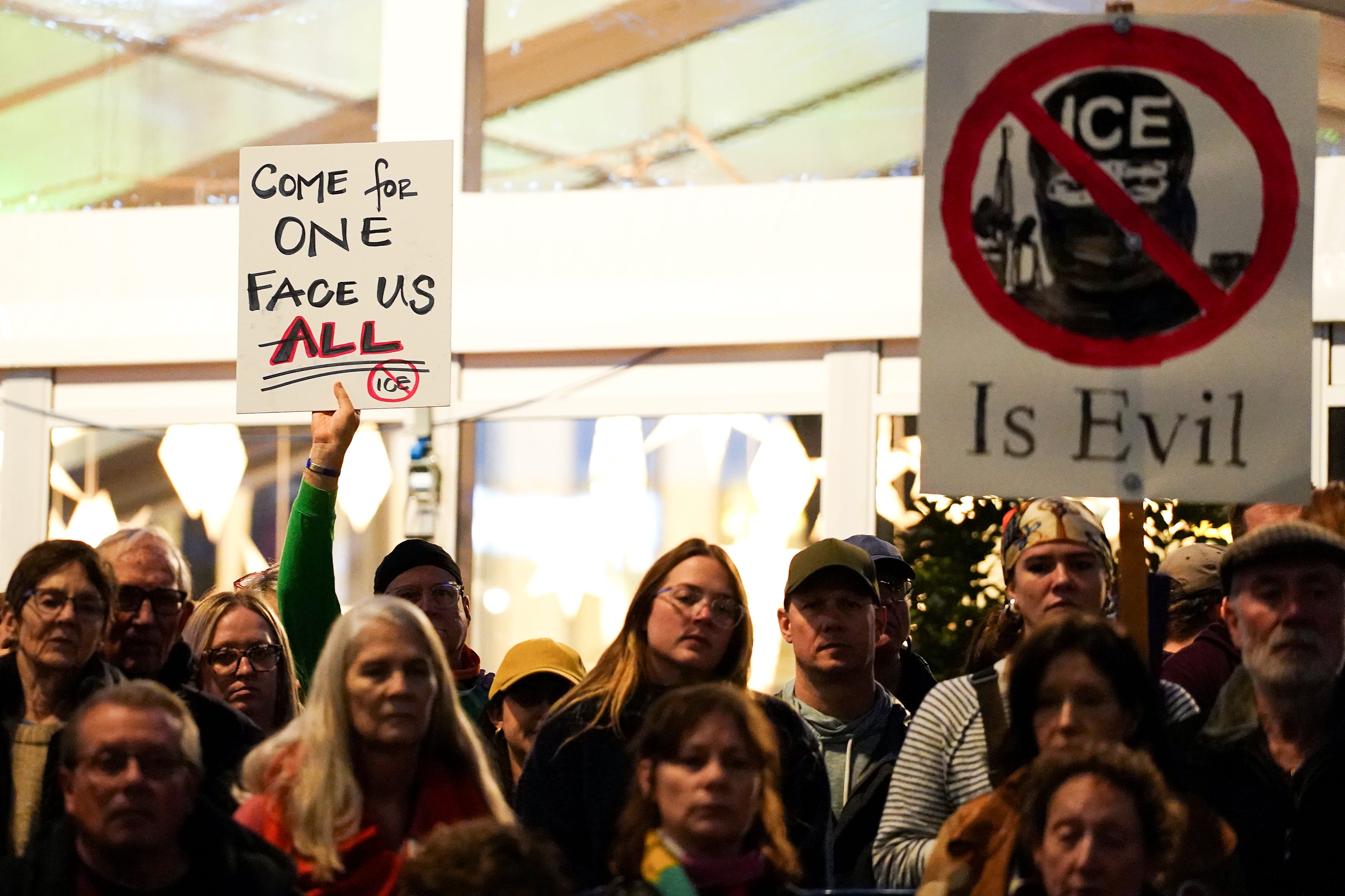 Several local businesses closed Friday as part nationwide ICE protests