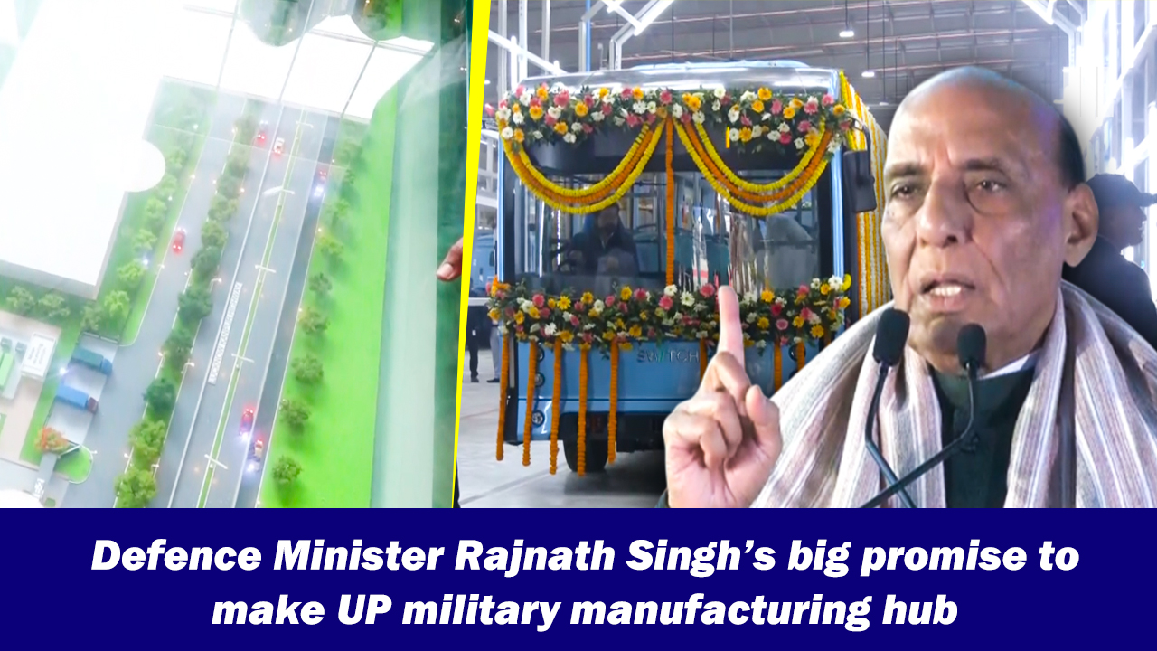 Defence Minister Rajnath Singh’s big promise to make UP military ...
