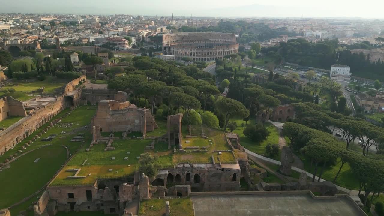 Rome's Forum, Italy: A drone flight through ancient glory