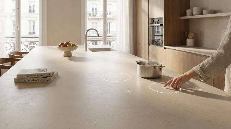 Les plaques à induction, c'est fini ! Invisible, résistante et ultra ...