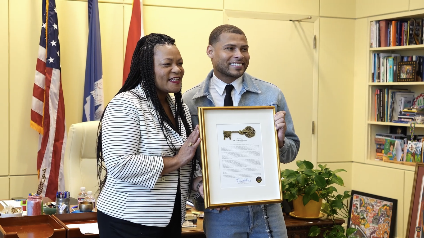 Here's who received New Orleans Mayor LaToya Cantrell's keys to the city