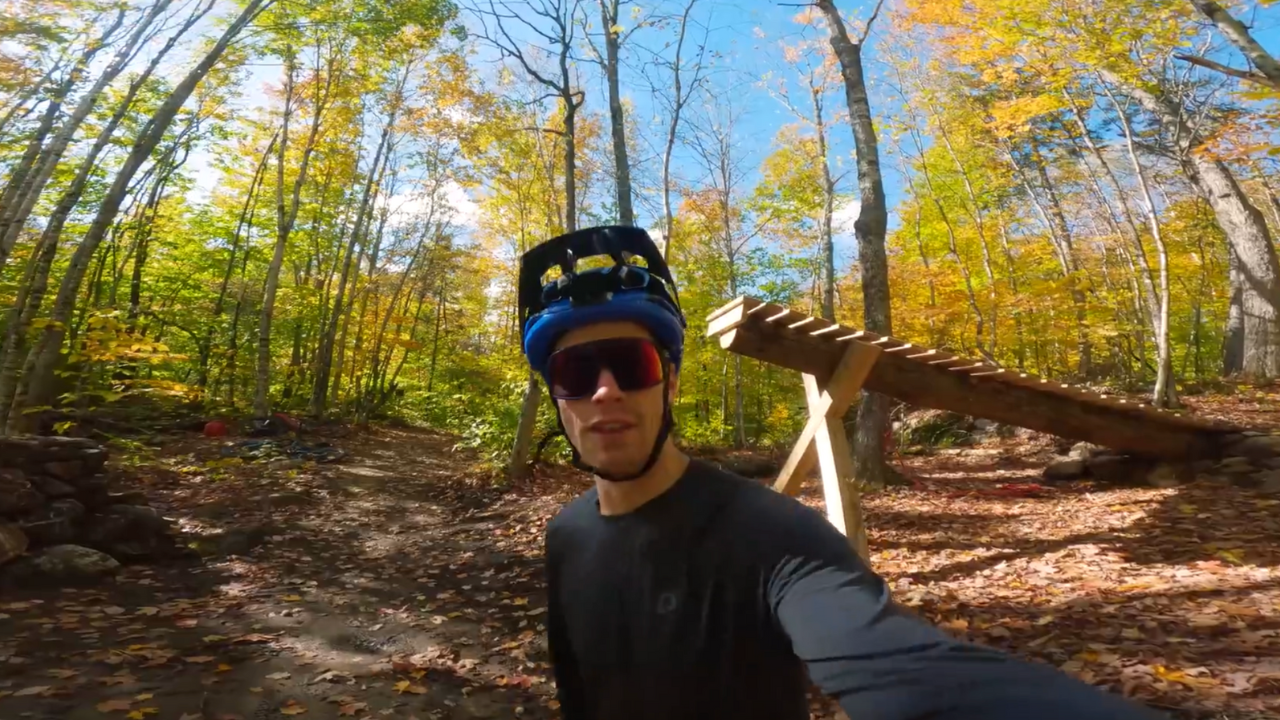 Untouched trail. First drop-in. Full surprise mode.