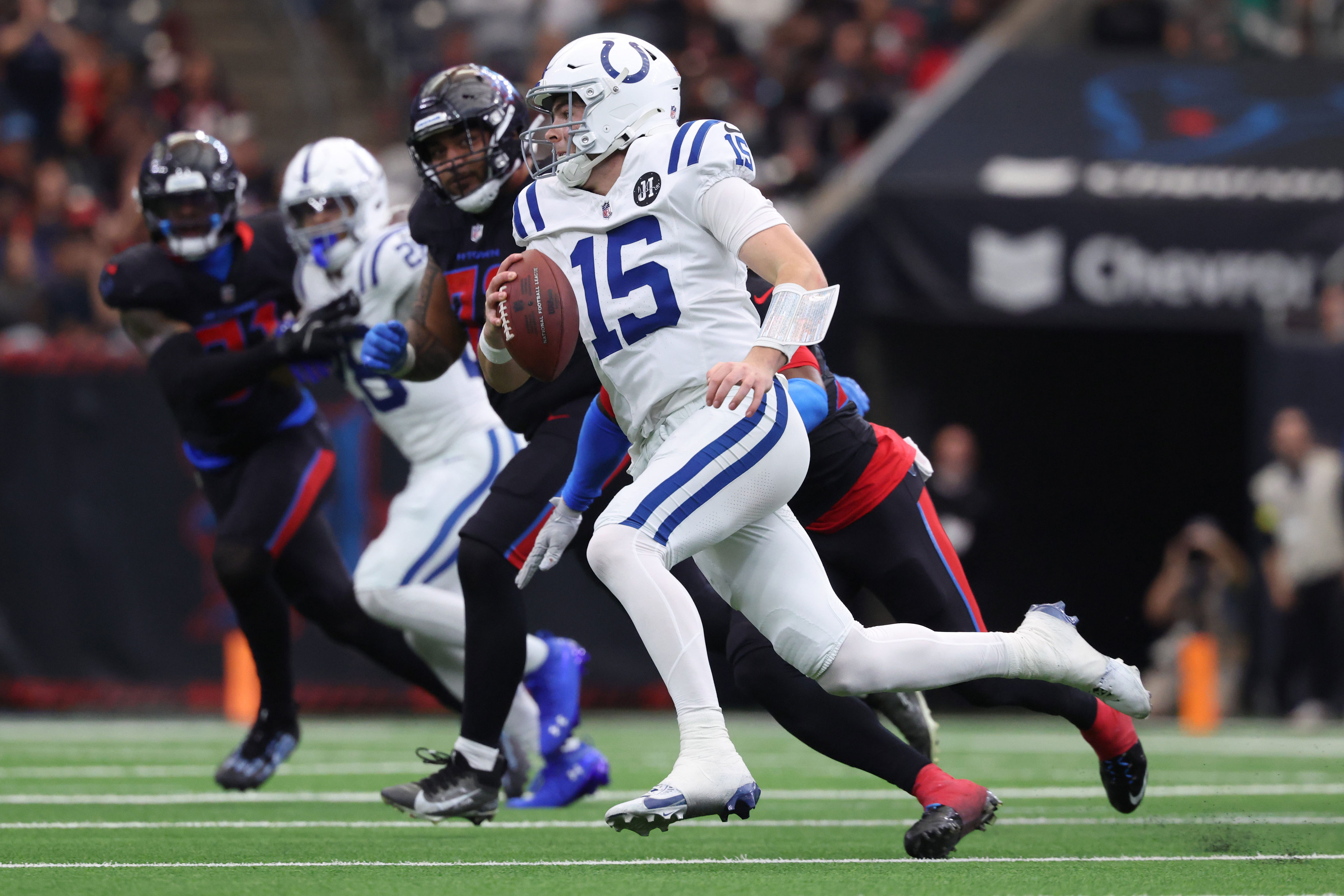 Riley Leonard proves he belongs in the Colts’ long-term plans
