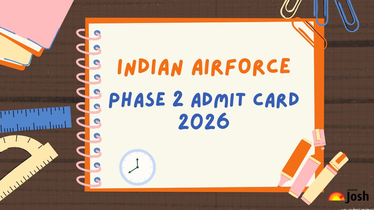 Indian Airforce Phase 2 Admit Card 2026 OUT: Download Exam Hall Ticket ...