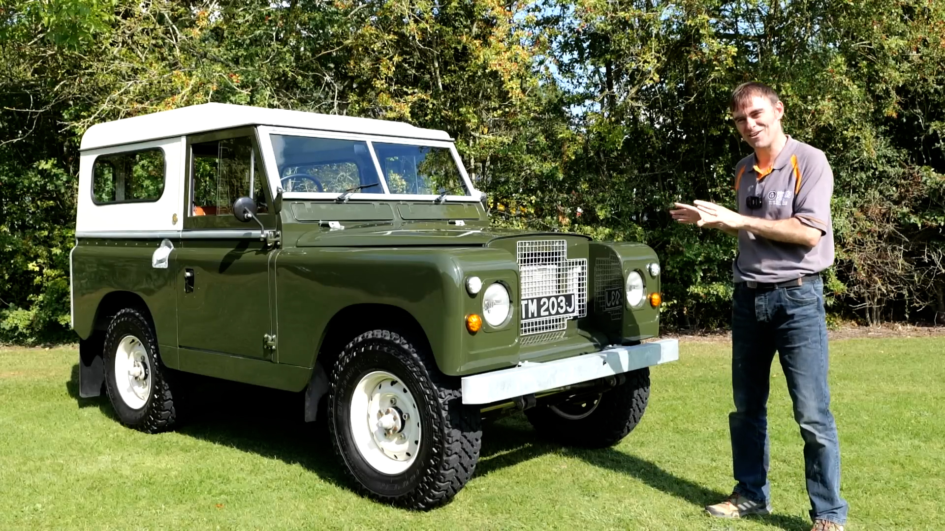 Classic Land Rover Series 2A goes electric