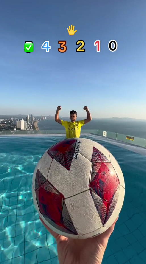 Testing my finger grip on a roof must watch