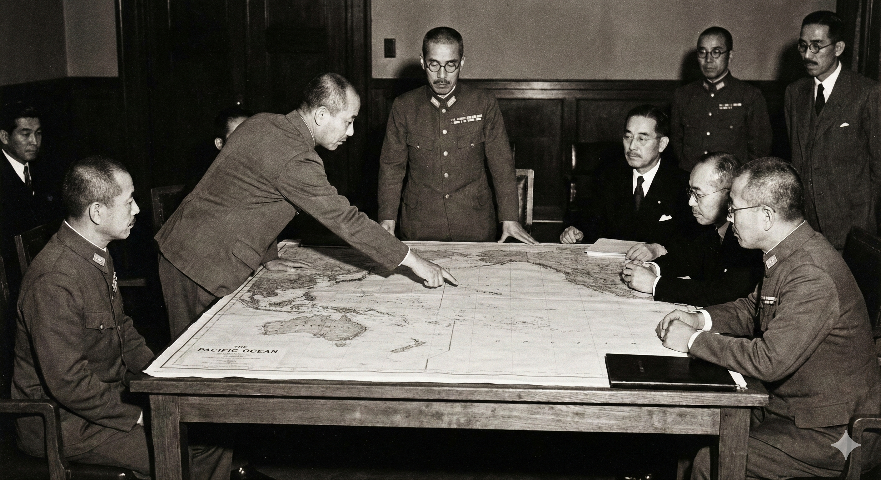 What forced Japan toward Pearl Harbor
