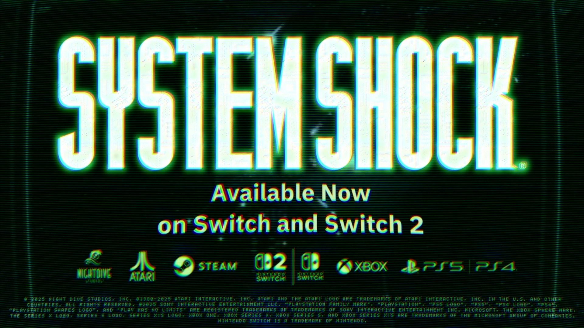 System Shock remake official Nintendo Switch 1 and Nintendo Switch 2 ...