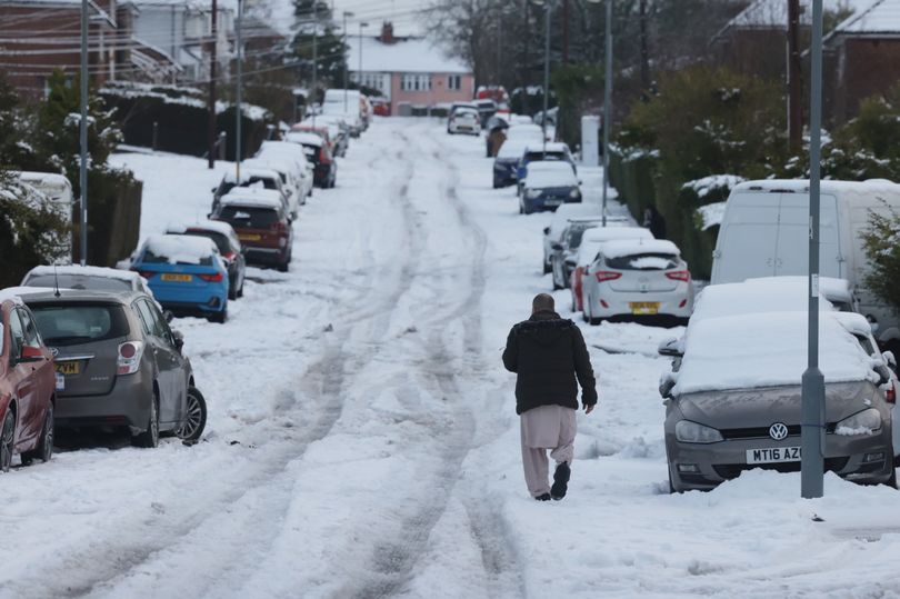 All the towns and cities in England set to be hit by next snow bomb