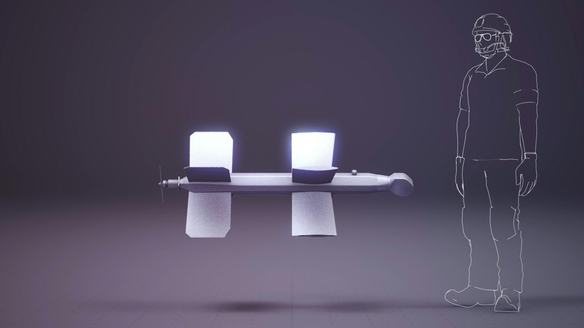 Lancet-3 drone - RAW/STOCKSHOTS