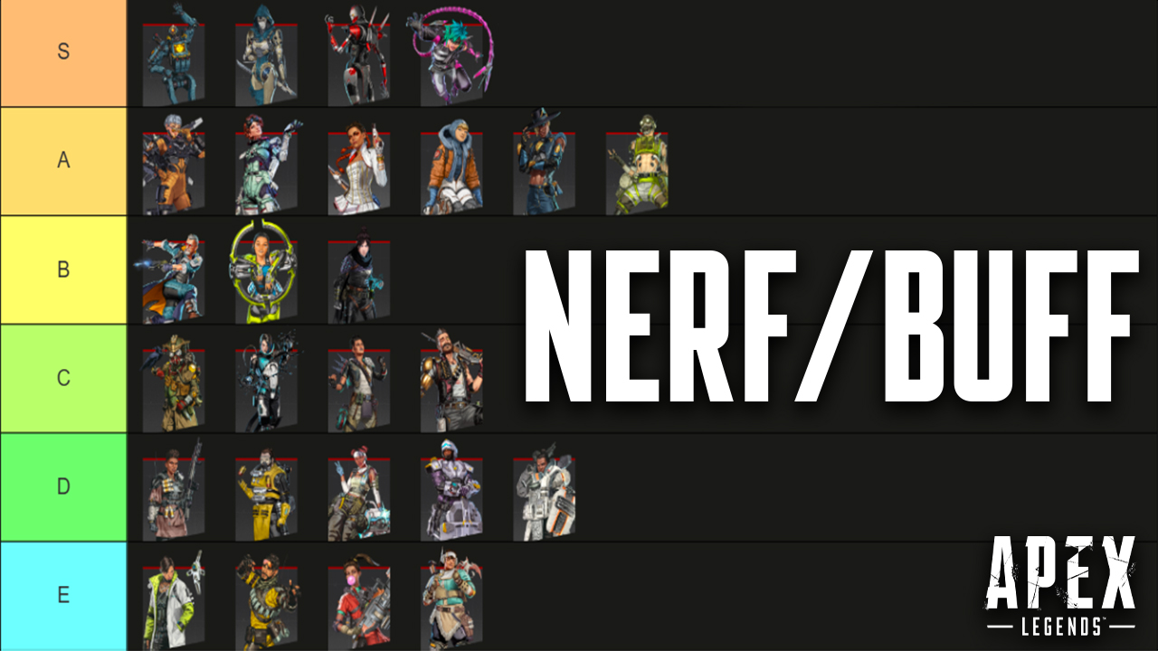 Apex Legends season 5 prep: Best and worst weapons and legends ranked