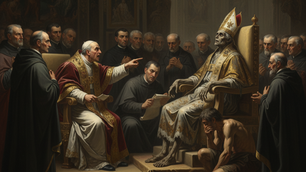 He dug up a dead pope… then put him on trial