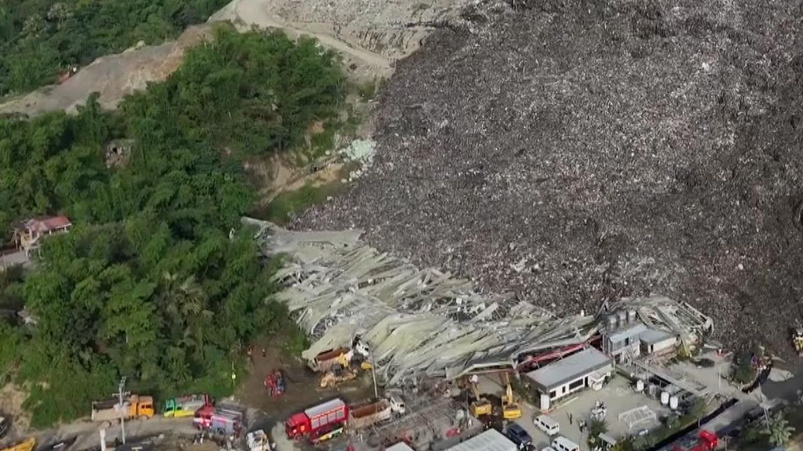 Fatal landfill collapse in the Philippines