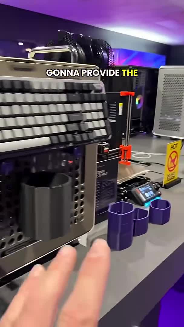 The Cooler Master QUBE 540 PC cases!