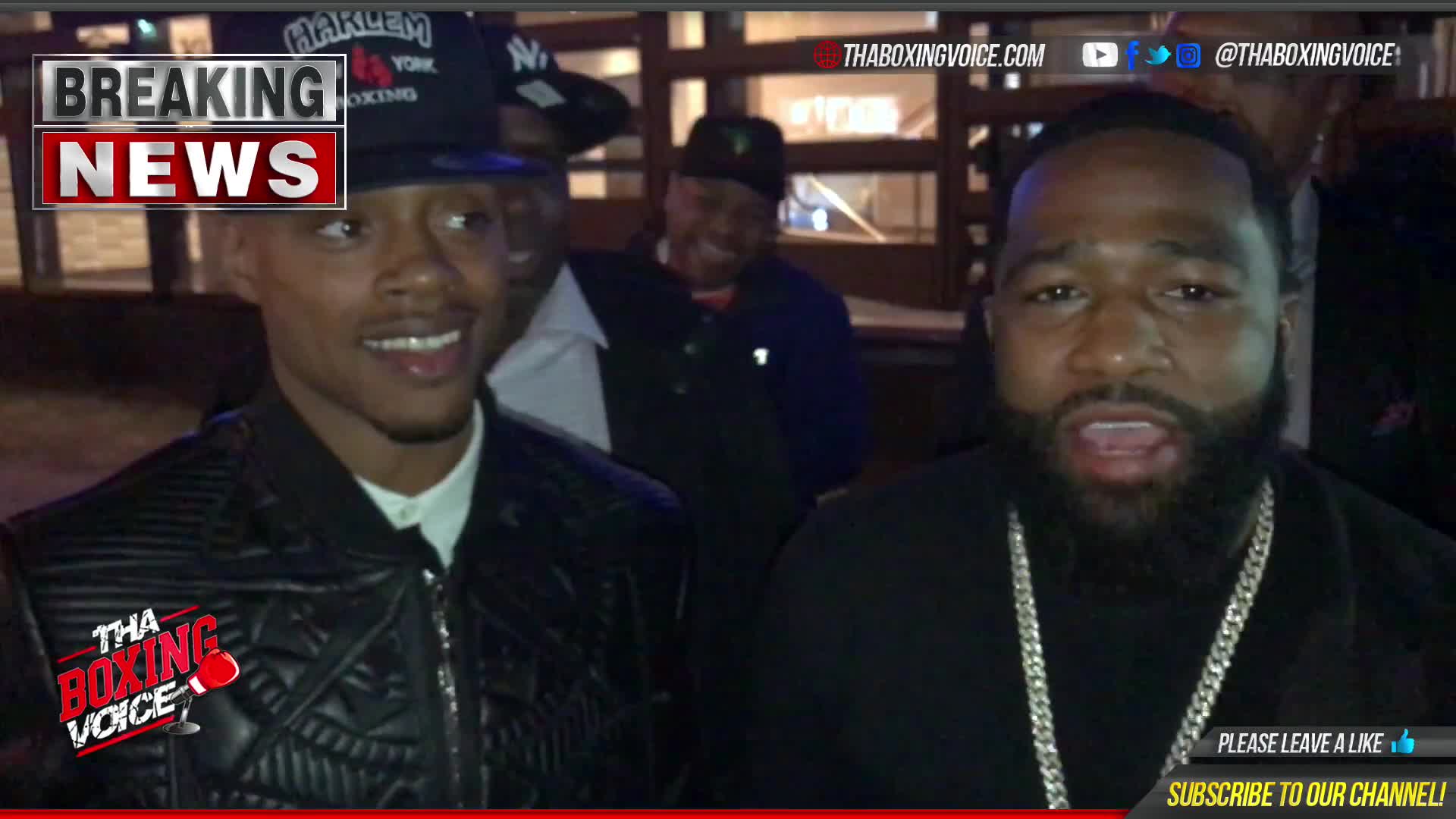 Errol Spence and Adrien Broner on Kell Brook vs. Errol Spence Jr ...