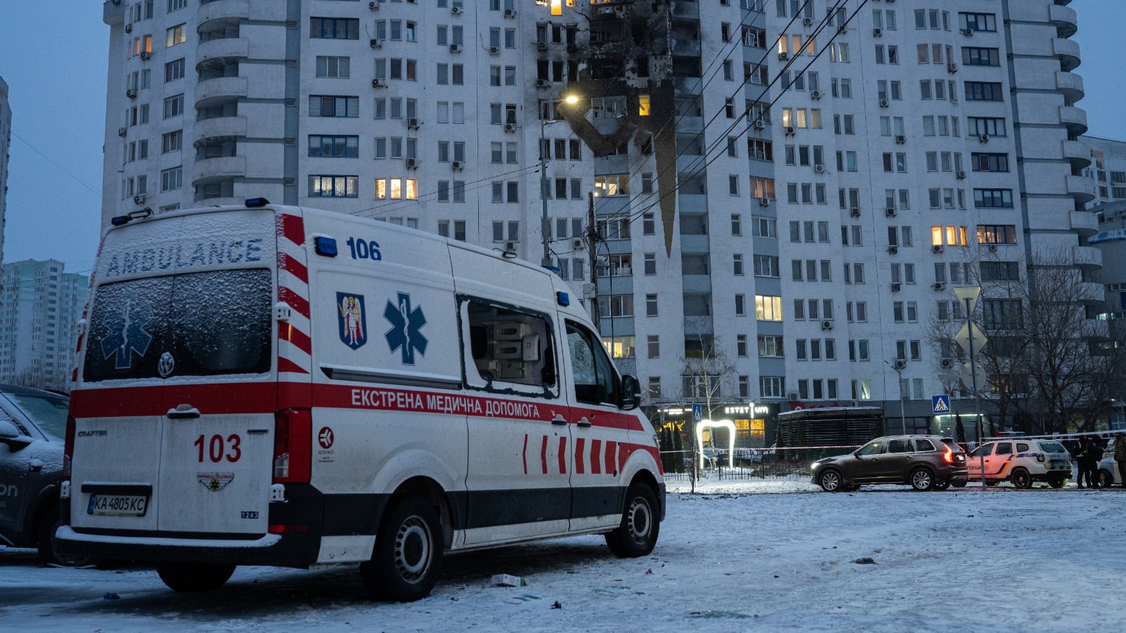 Burgemeester Kyiv roept op: 'Als je de stad kunt verlaten, doe dat dan'