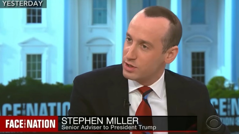 Stephen Miller's jarring 2018 colored hairspray fail will haunt him forever