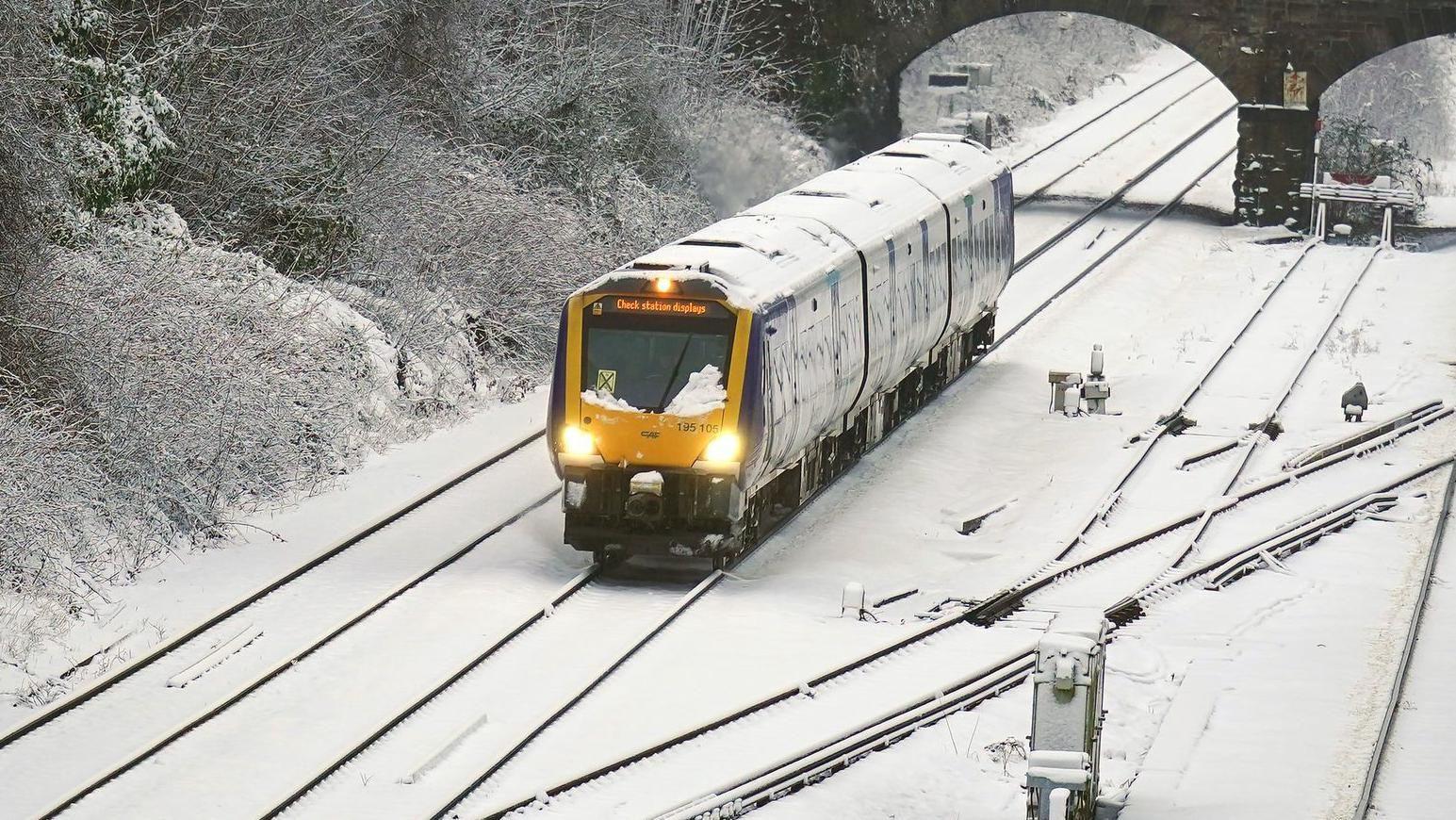 Rail services and roads impacted by Storm Goretti