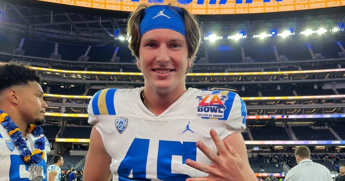 UCLA signs JUCO DT Gavin Blum, ex-punter Chase Barry as transfers