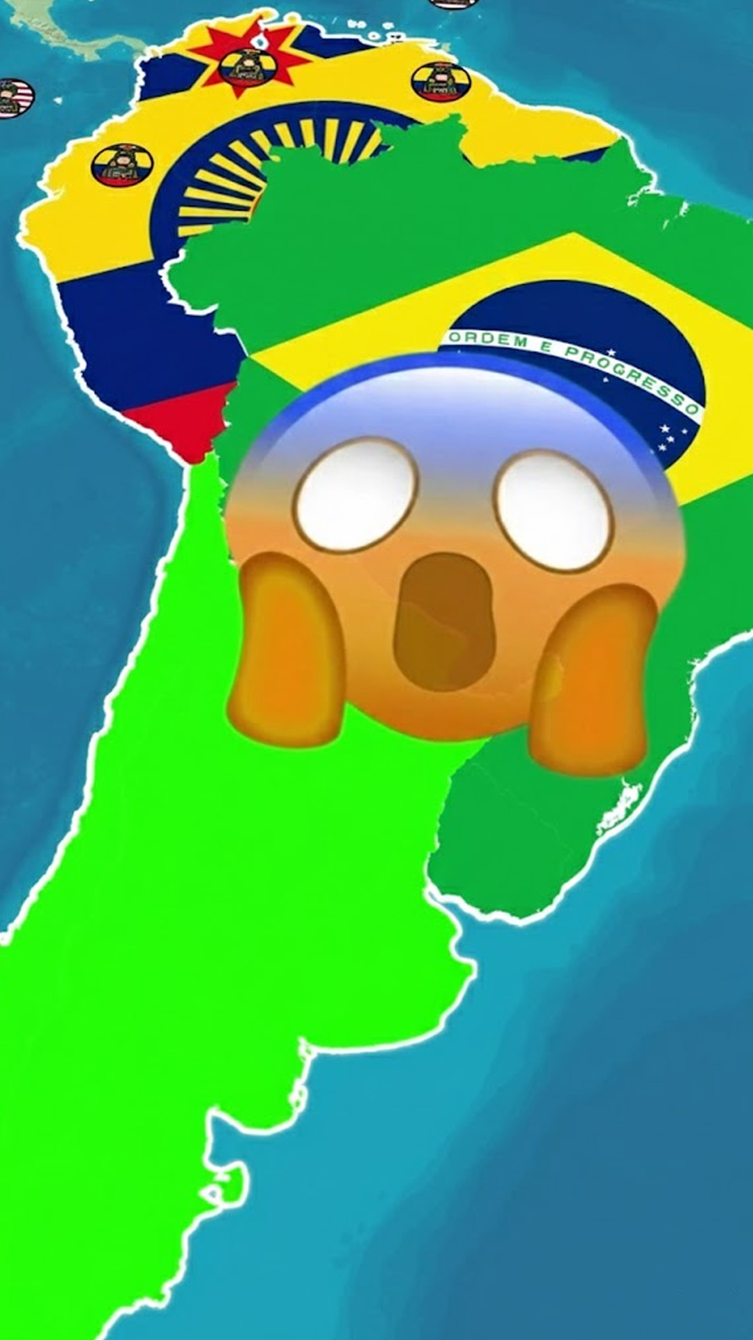 What would happen if Brazil fought every country