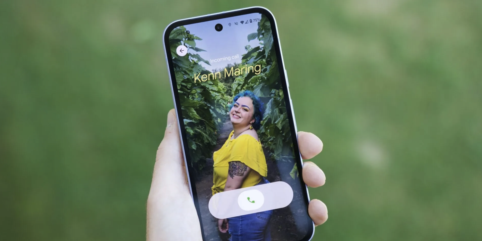 Come impostare il biglietto da visita su Android
