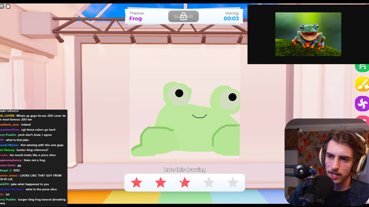 Serious artist versus Roblox art games where perfection collides with ...