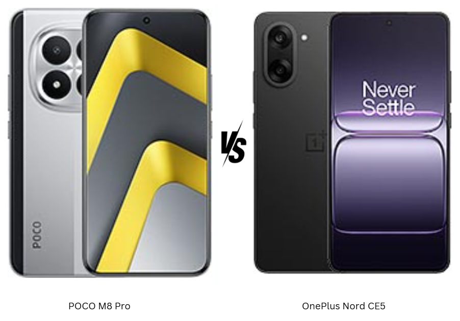 POCO M8 Pro vs OnePlus Nord CE5: POCO costs way less, so why does it ...