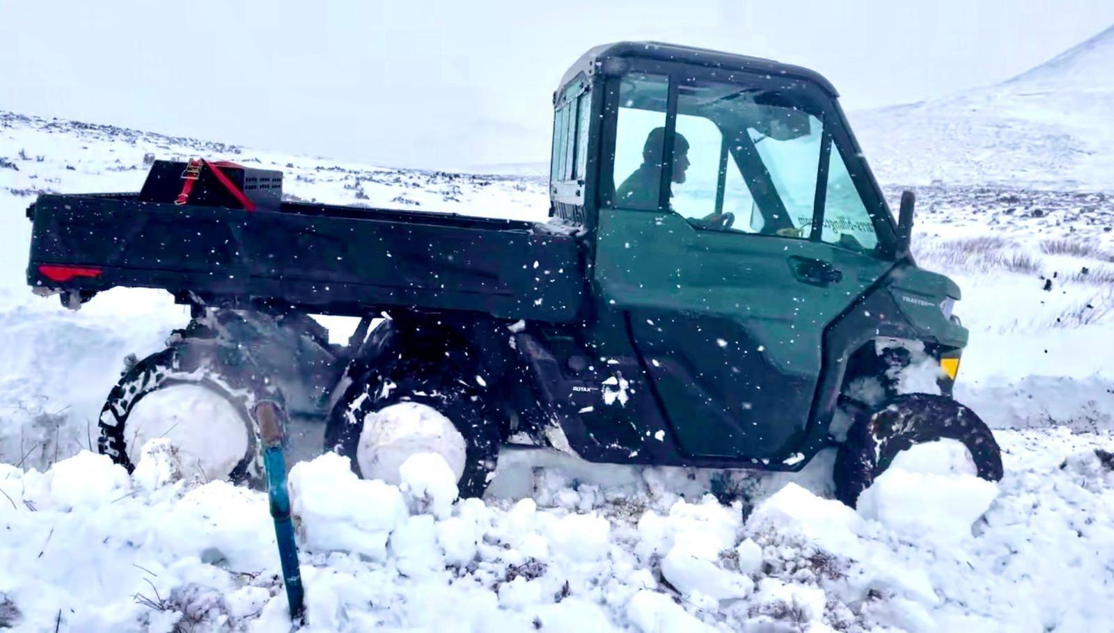A warning about wintery conditions when out on Peak District moors