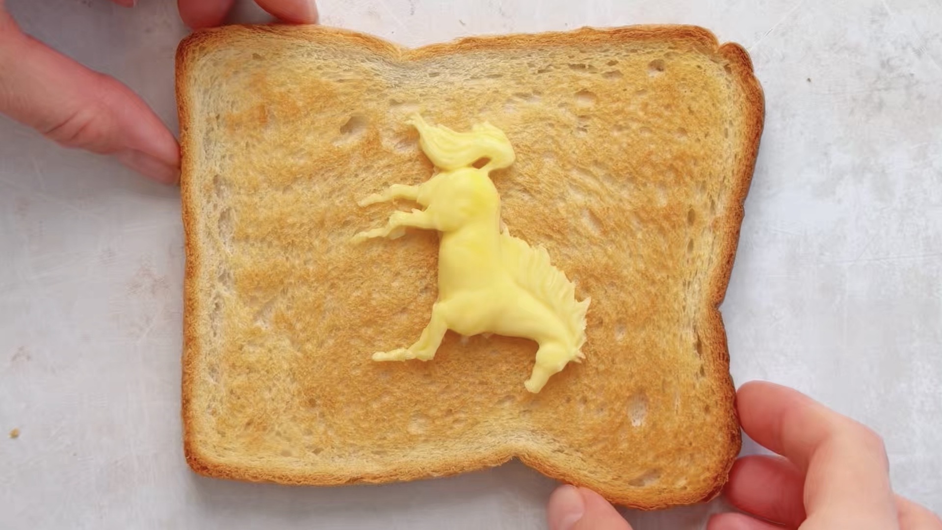 Butter pony, cute fantasy character