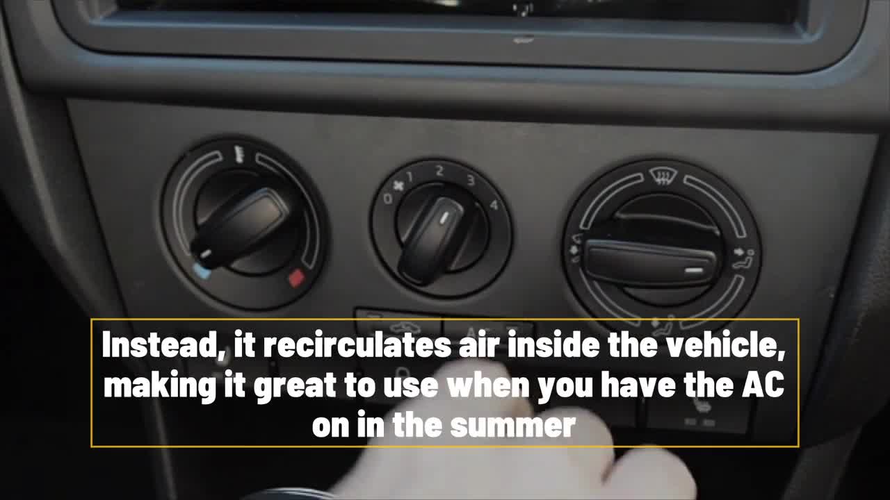 You should never press this button in your car during the winter