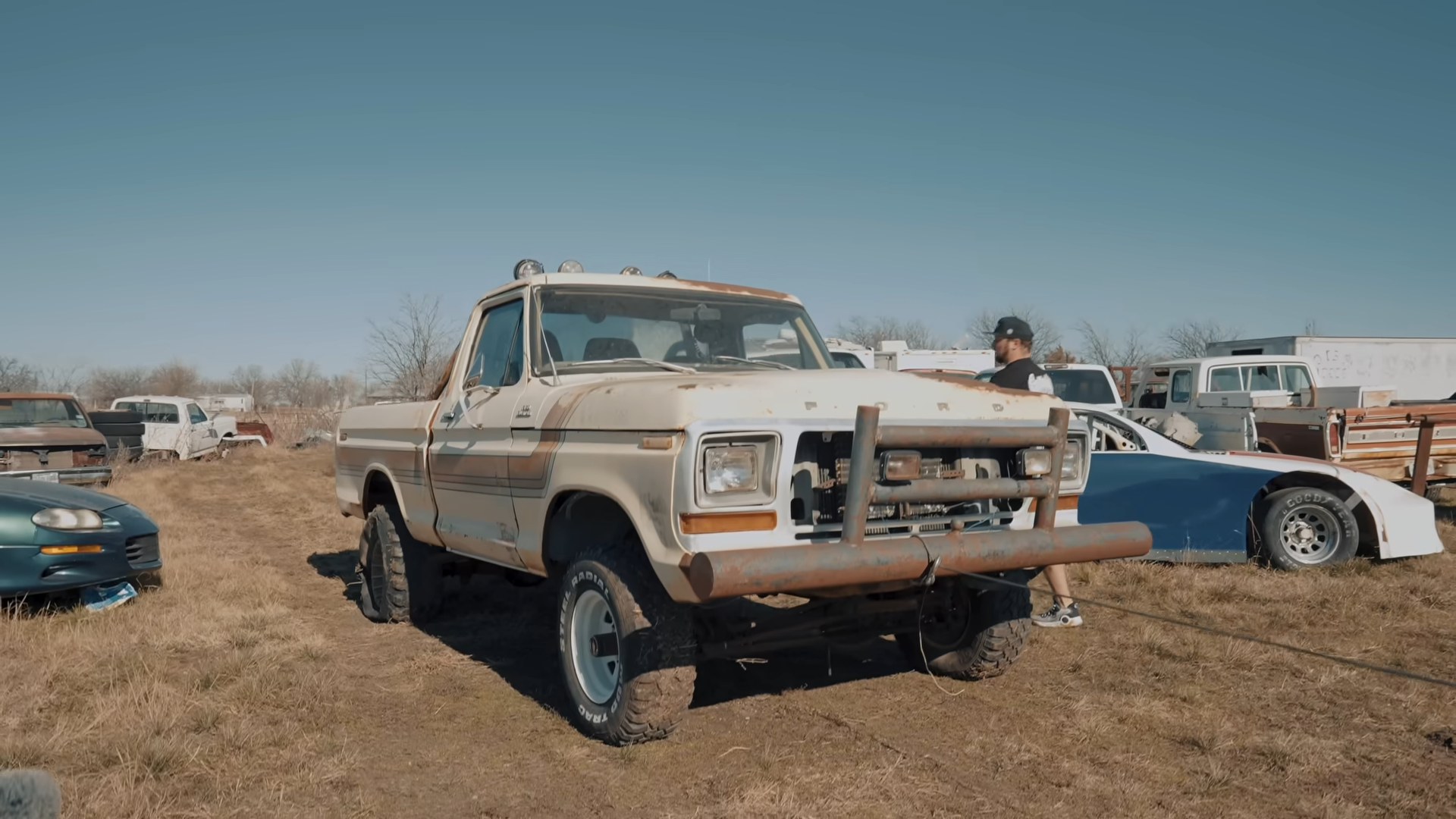 This 4x4 truck is the ultimate barn find